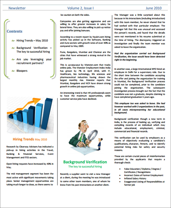 8+ Background Report Examples