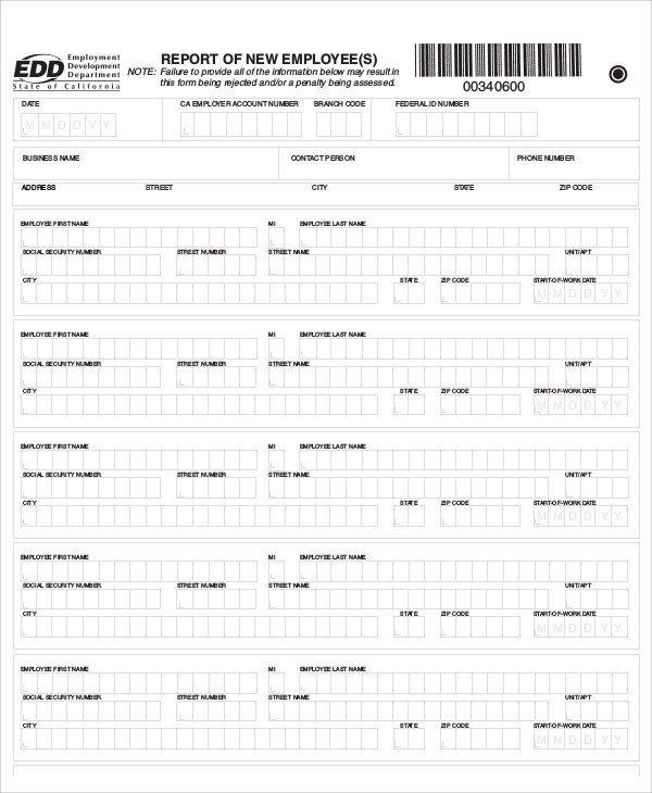 11+ Employee Report Templates - PDF, Word, Doc, Pages