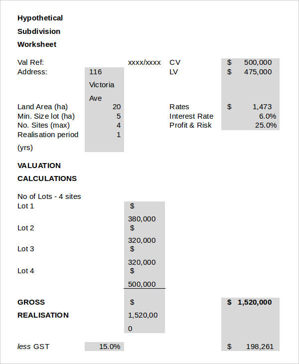 Valuation Reports - 17+ PDF, Google Docs, Apple Pages, MS Word Format ...