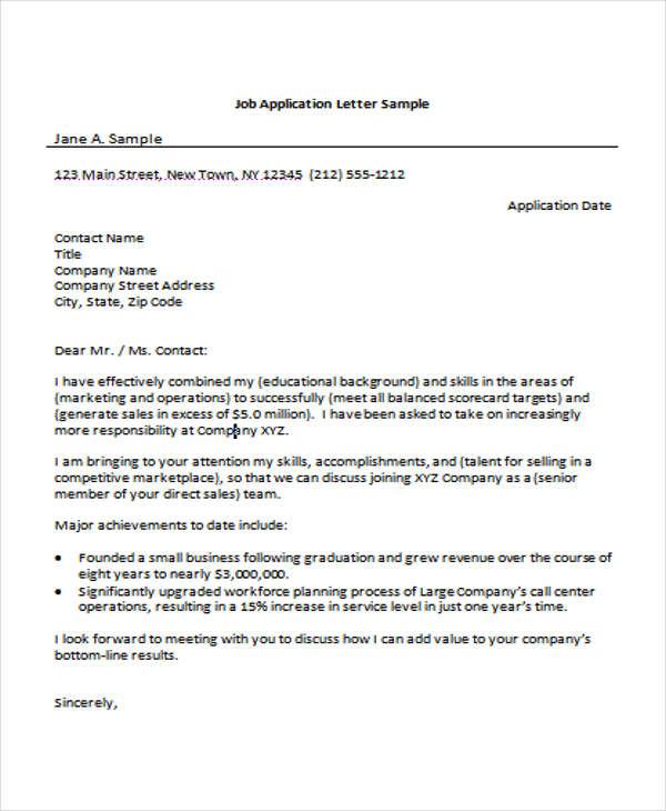 21+ Formal Letters in Word