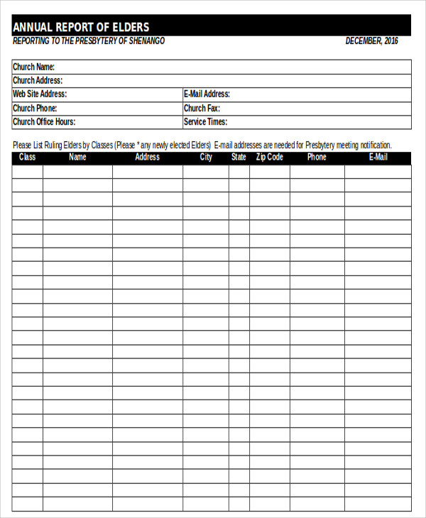 21+ Sample Annual Report Templates - Word, PDF, Pages