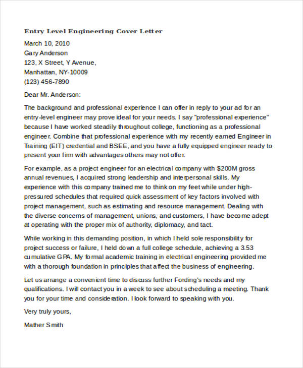 46 Cover Letter Samples