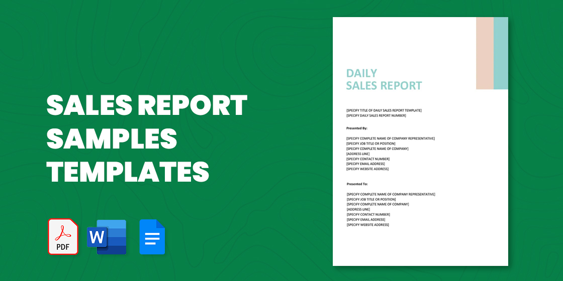 25+ Sales Report Samples - Word, PDF, Docs