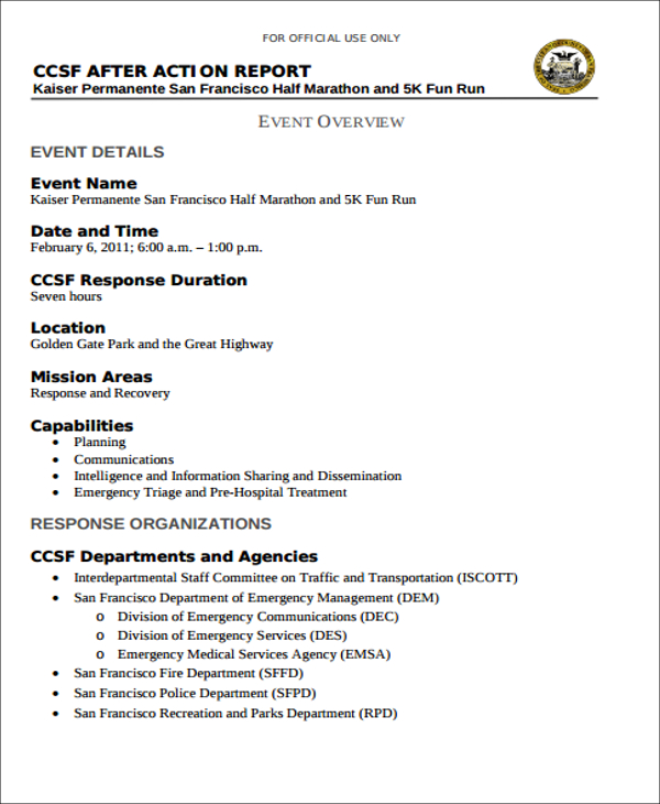 Intel Report Template Intel Report Template