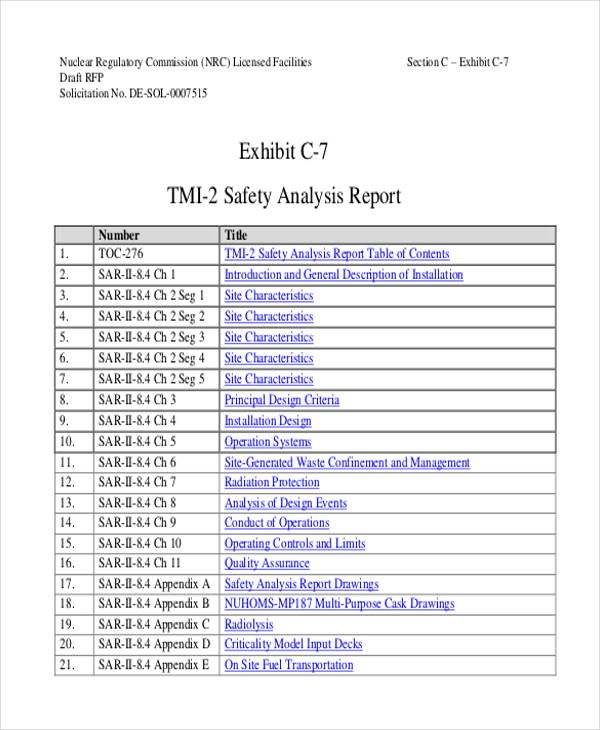 Safety Report Templates - 27+ Free Word, PDF, Apple Pages Format Download
