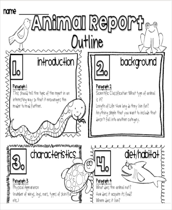 9+ Animal Report Templates - Free Sample, Example Format Download