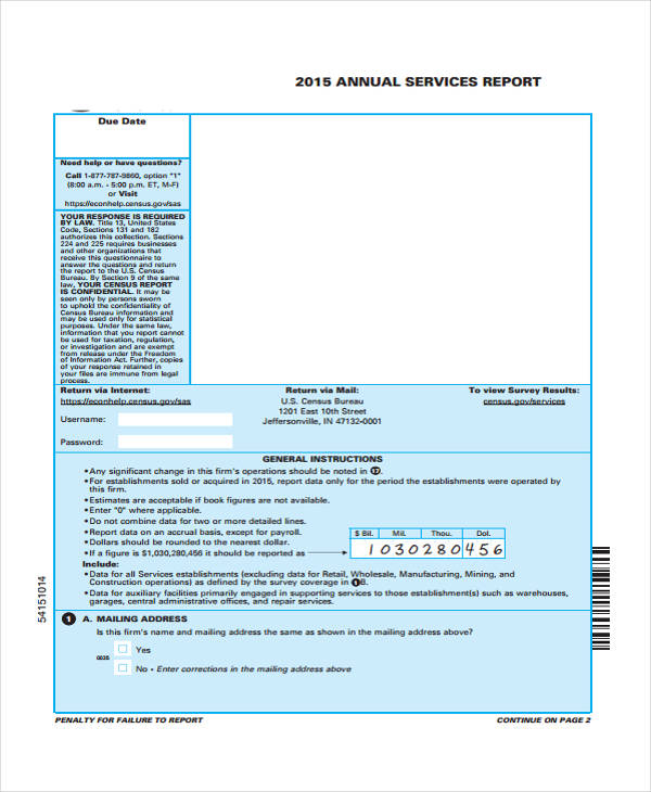 19+ Service Report Templates - Free Sample, Example Format Download PDF ...