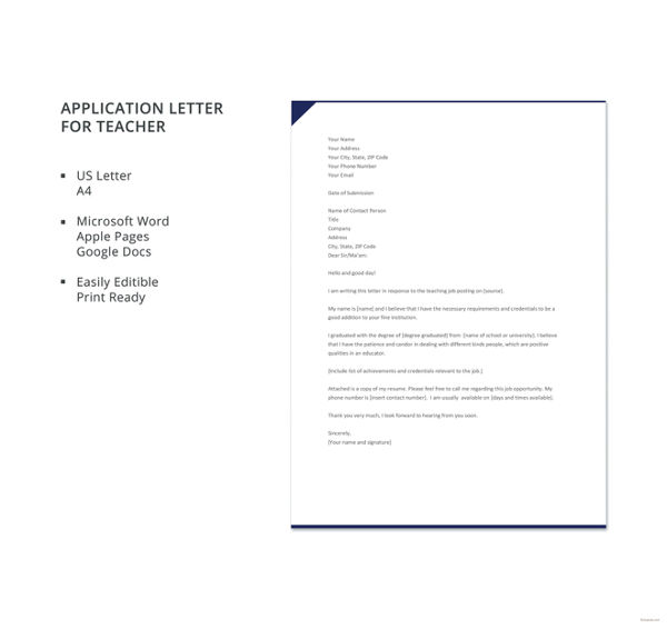  Examples Of Job Application Letters In Kenya Onvacationswall