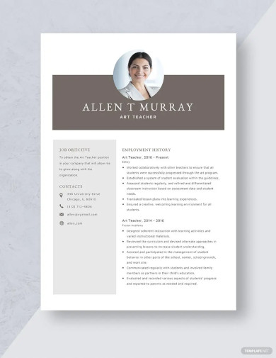 25+ Teacher Resume Templates in Word