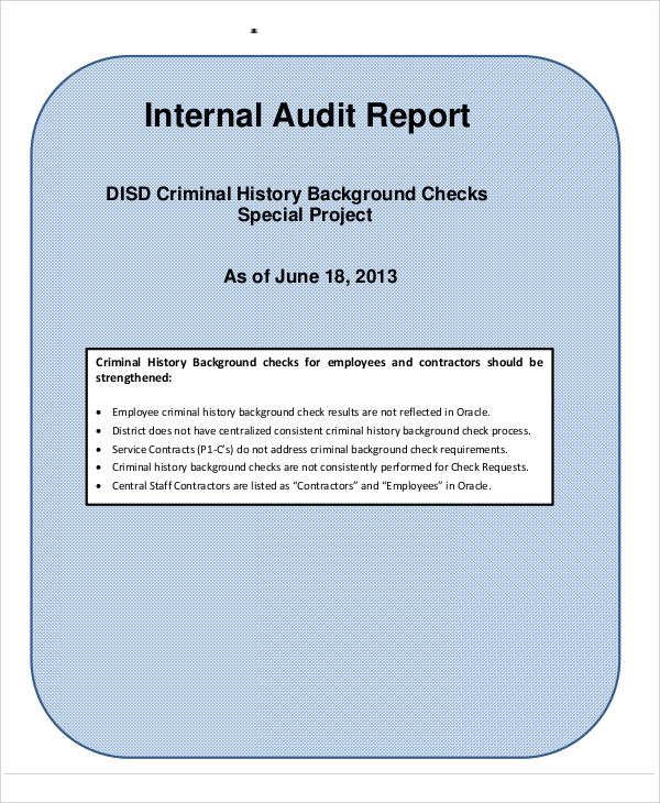 Background Report Templates - 7+ Free Word, PDF Format Download