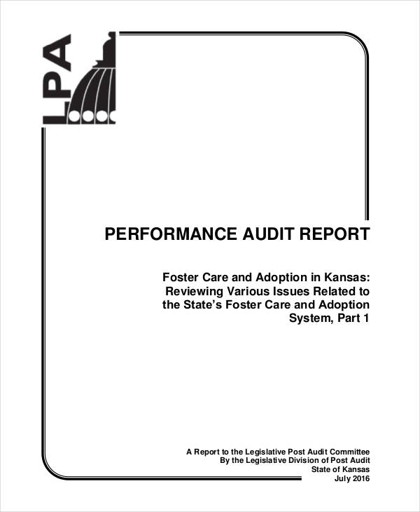 Performance Report Template - 21+ Free Word, PDF Format Download