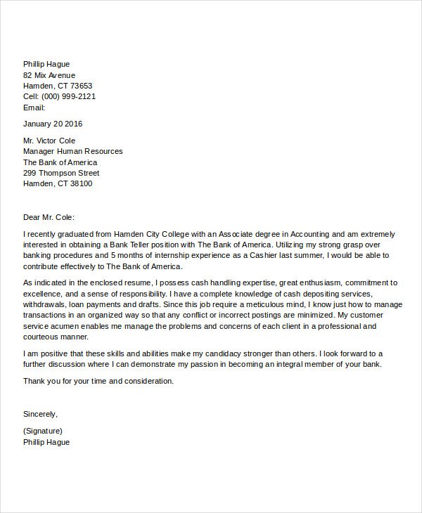 53 Job Application Letters In PDF