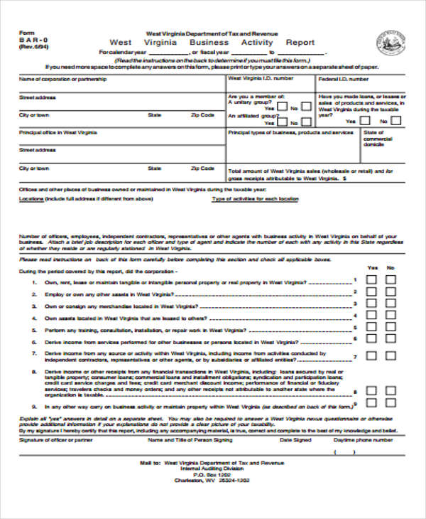 34+ Activity Report Templates - Free Sample, Example Format Download