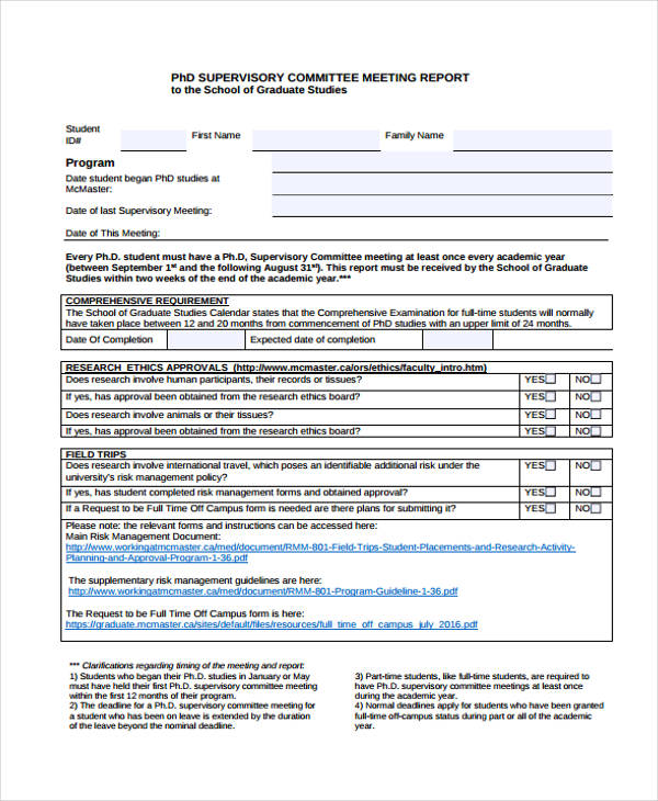 22+ Meeting Report Templates - Word, PDF, Apple Pages, Google Docs