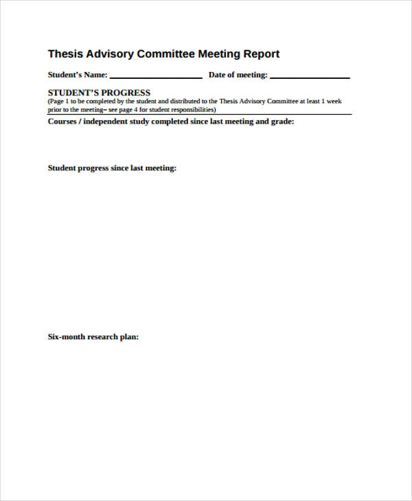 21+ Meeting Report Templates in Google Docs | MS Word | Apple Pages | PDF