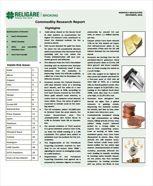 9+ Research Report Formats - Free Sample, Example Format Download