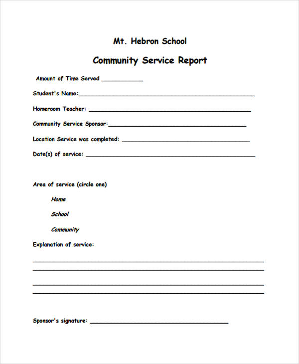 19+ Service Report Templates - Free Sample, Example Format Download PDF ...