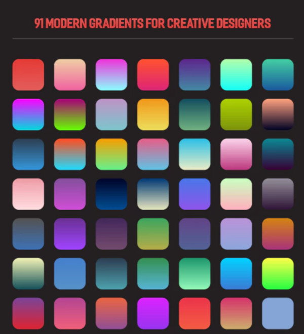 9 Gradient Logos Editable PSD AI Vector EPS Format Download
