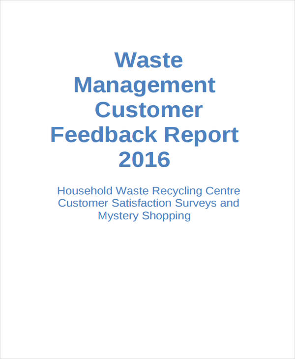 19+ Feedback Report Templates - Word, PDF