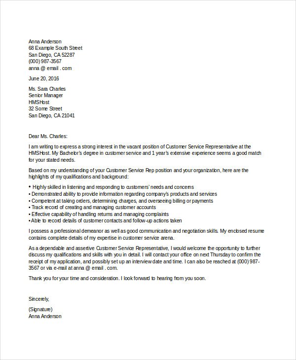 53+ Job Application Letters in PDF