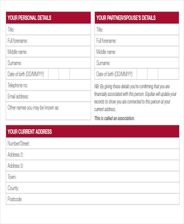 12+ Sample Credit Report Templates- Docs, Word, Pages