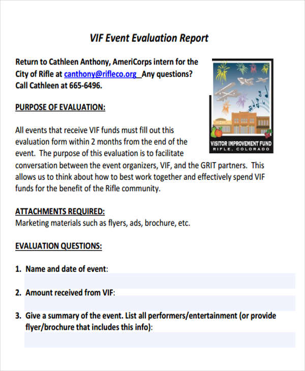 Free 19+ Event Report Templates - Word, PDF, Docs, Pages