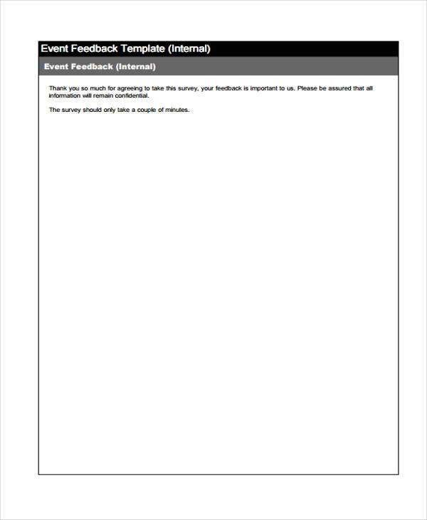 19+ Feedback Report Templates - Word, PDF