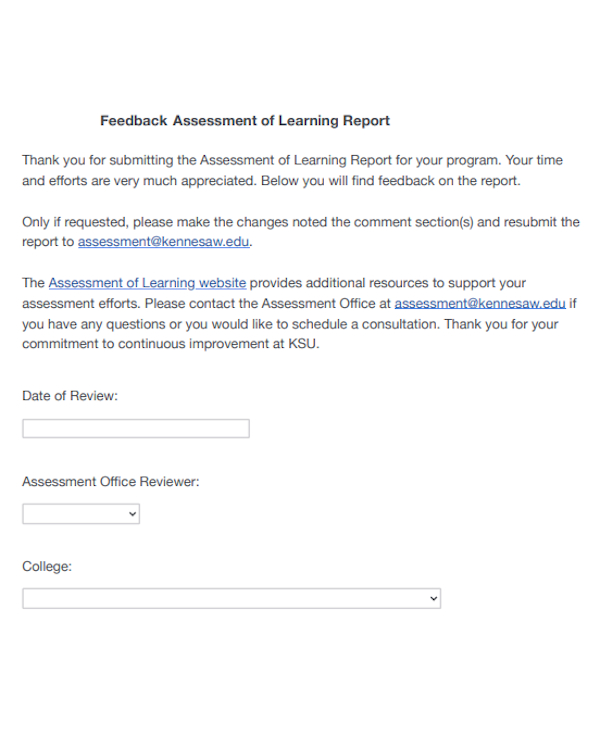 19+ Feedback Report Templates - Word, PDF