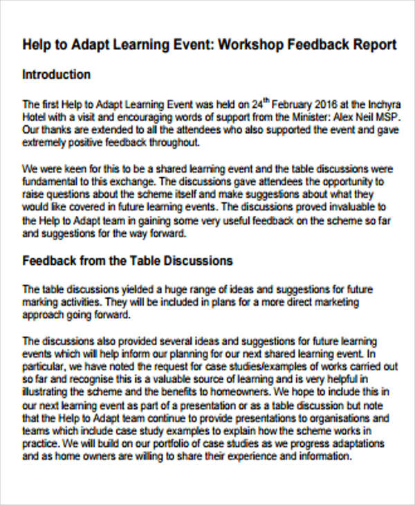 Free 19+ Event Report Templates - Word, PDF, Docs, Pages