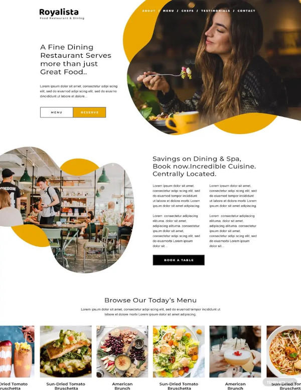 19+ Online Food Ordering & Delivery Website Templates