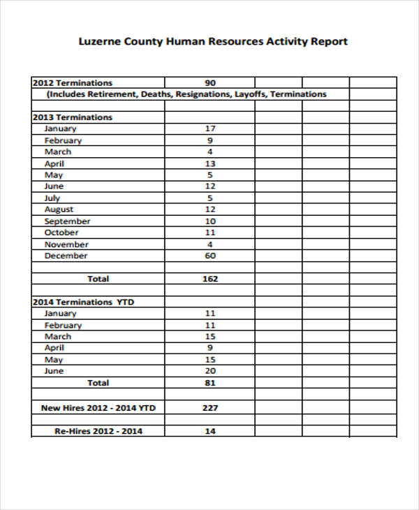 34+ Activity Report Templates - Free Sample, Example Format Download