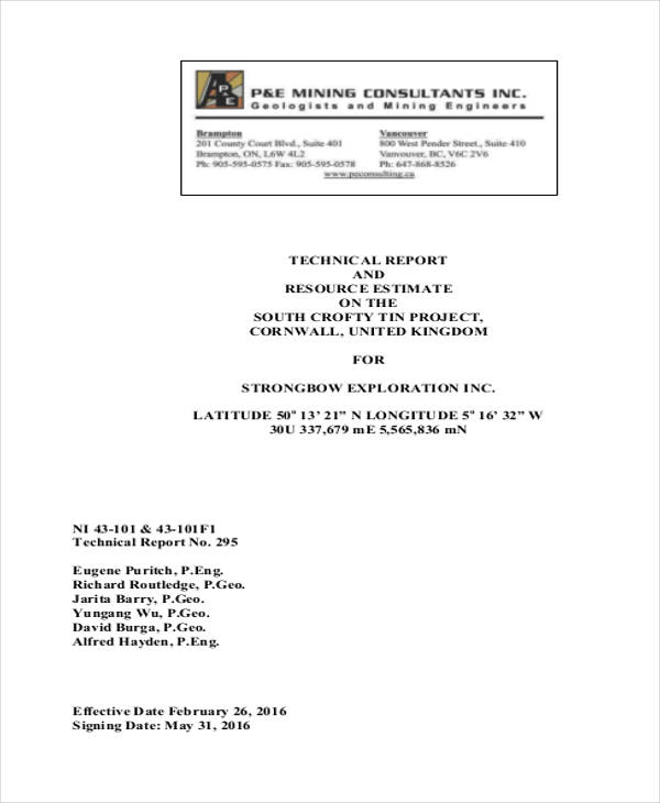 36+ Report Formats - Word, PDF