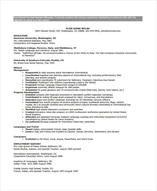 9-functional-curriculum-vitae-templates-pdf-doc