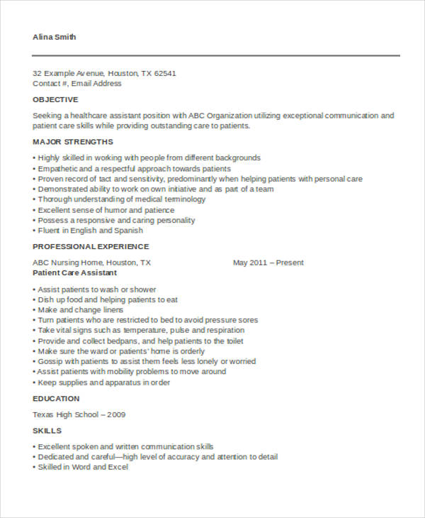 10+ General Resume Templates - PDF, DOC