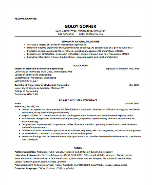 Doctor Curriculum Vitae Template - 17+ Word, PDF Document Downloads