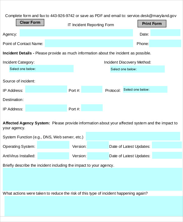 IT Report Template- 10+ Free Word, PDF Format Download