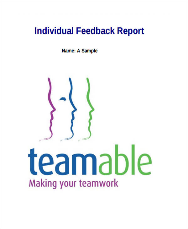 19 Feedback Report Templates Word PDF