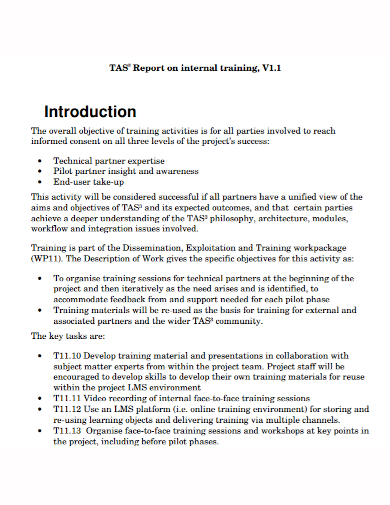 Recommendation For Industrial Training Report Alexander Jackson