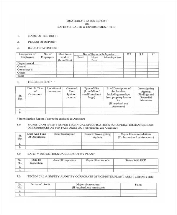 18+ Investigation Report Templates - Free PDF, Goggle Docs, Apple Pages ...