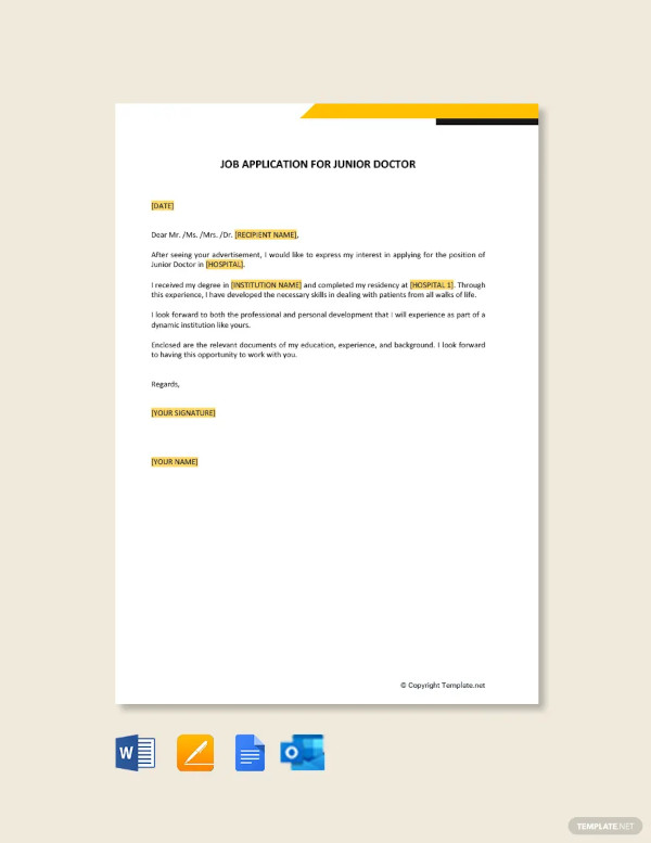 Free 41+ Job Application Letter Examples, PDF, DOC