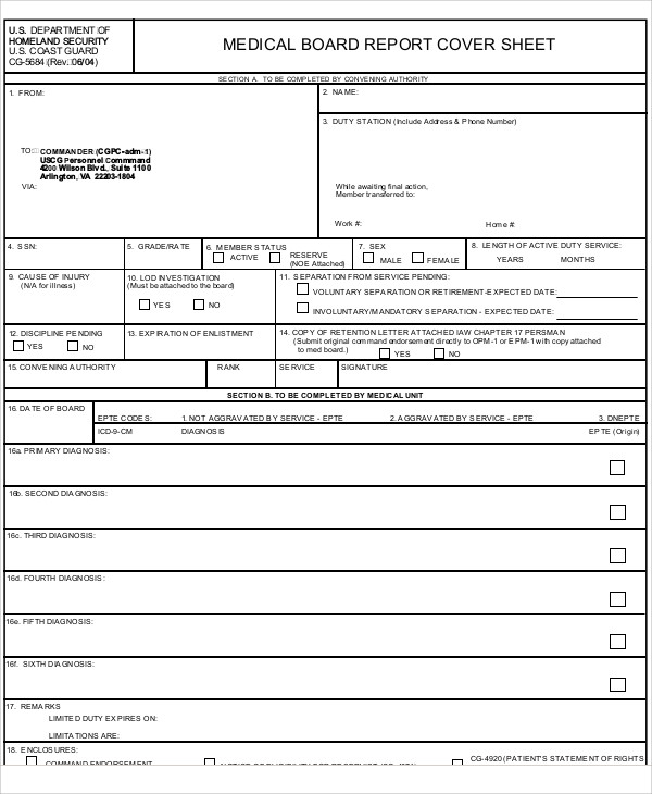 16+ Medical Report Templates - Free Sample, Example Format Download