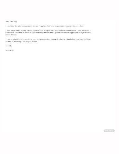 20+ Sample College Application Letters - PDF, DOC