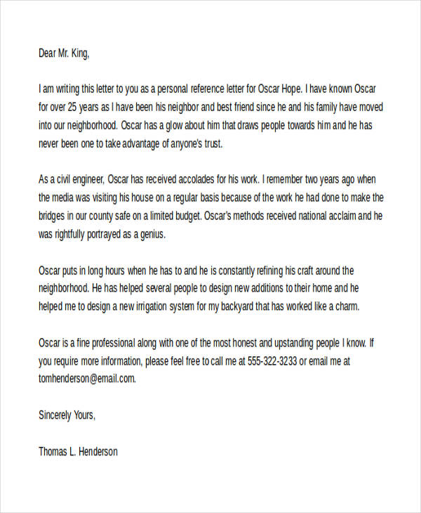 10+ Sample Work Reference Letters - Free Samples, Examples Format Downlaod