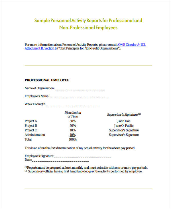 23+ Activity Report Templates- Free Word, PDF Format Download