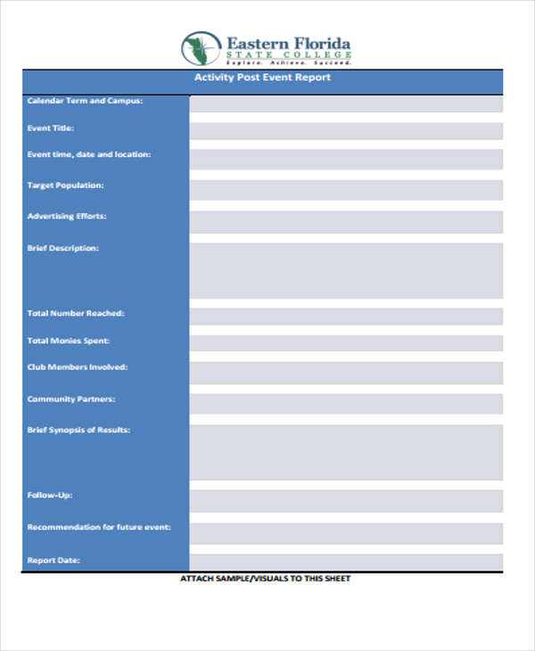 22 Event Report Templates PDF Word Docs Pages