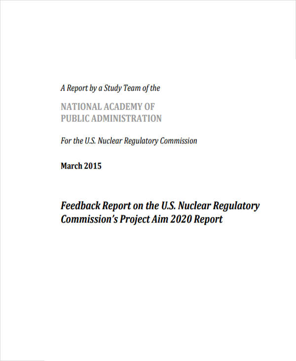 19+ Feedback Report Templates - Word, PDF