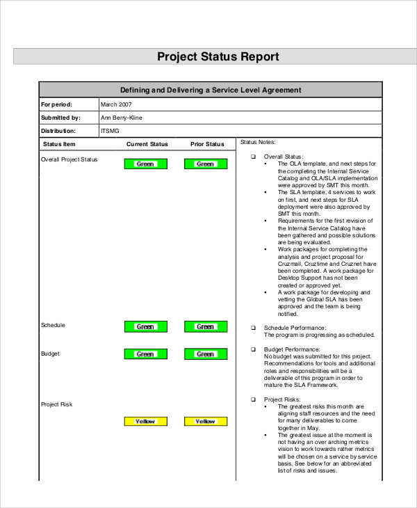 IT Report Template- 10+ Free Word, PDF Format Download