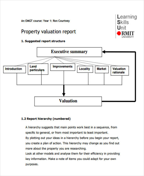 Valuation Report Templates - 17+ Free Word, PDF, Apple Pages, Google ...