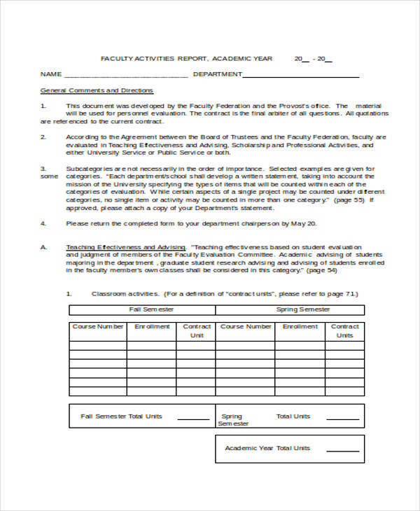 23+ Activity Report Templates- Free Word, PDF Format Download