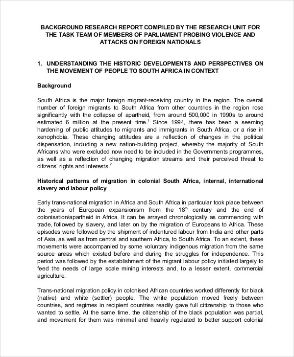 Background Report Templates 7 Free Word PDF Format Download
